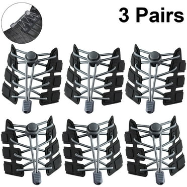 2 Shoe Lace Shoelace Buckle Rope Clamp Cord Lock Stopper Run Sports ...