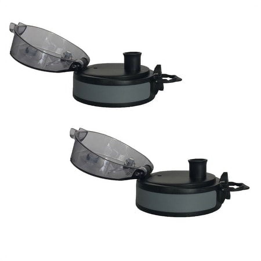 Sport Water Bottle Flip Top Lock Lids, Durable Water Bottle Leak Proof ...