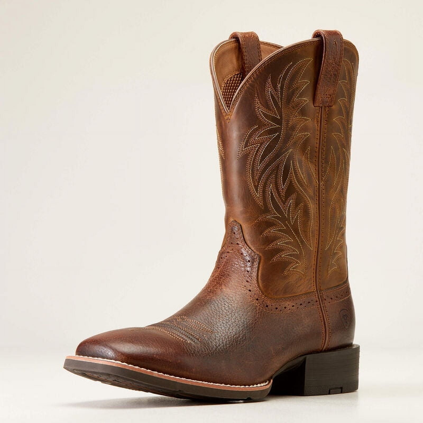 Sport Wide Square Toe Western Boot - Walmart.com