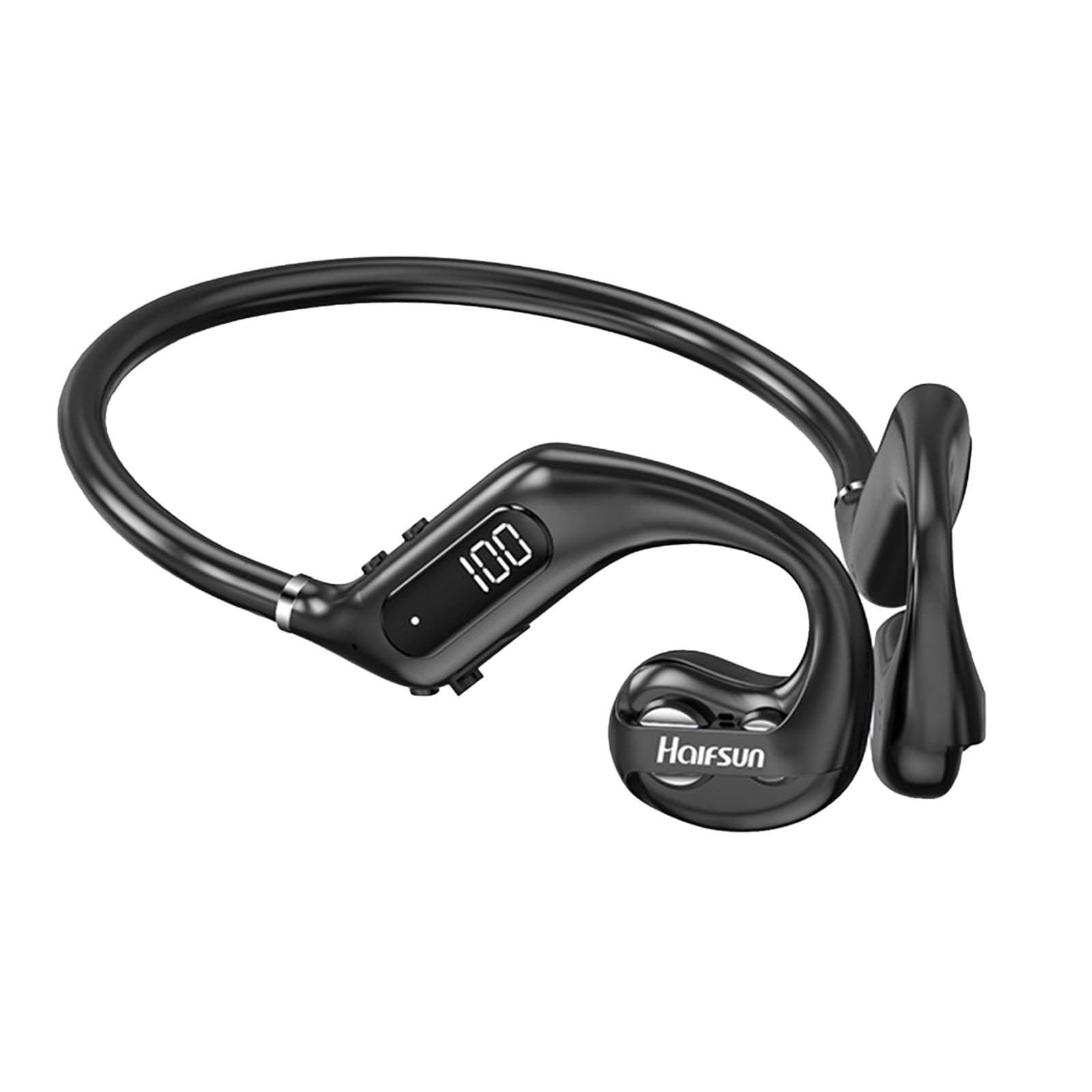 Sport Wireless Bone Conduction Headset Headset With Digital Display ...