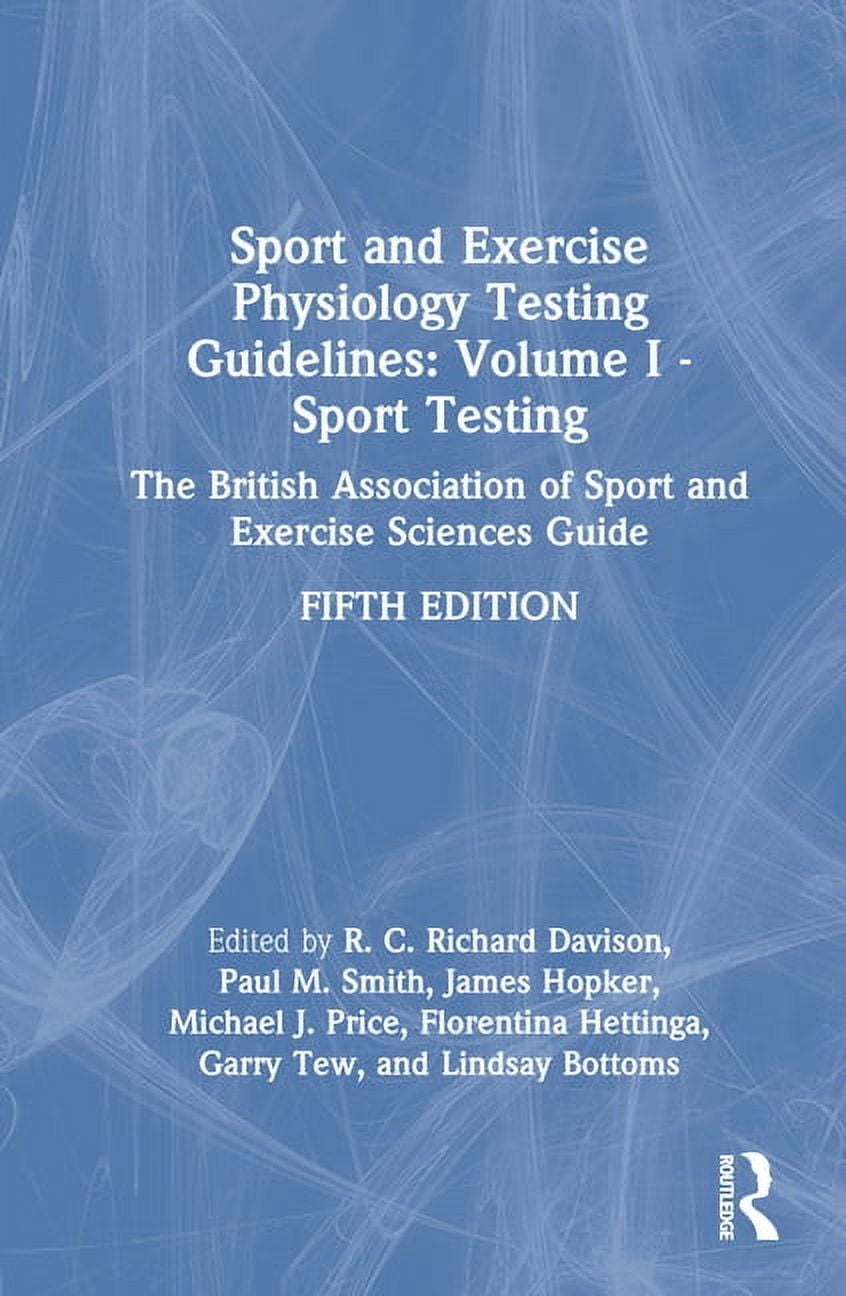 Bases Sport and Exercise Science Sport and Exercise Physiology Testing ...