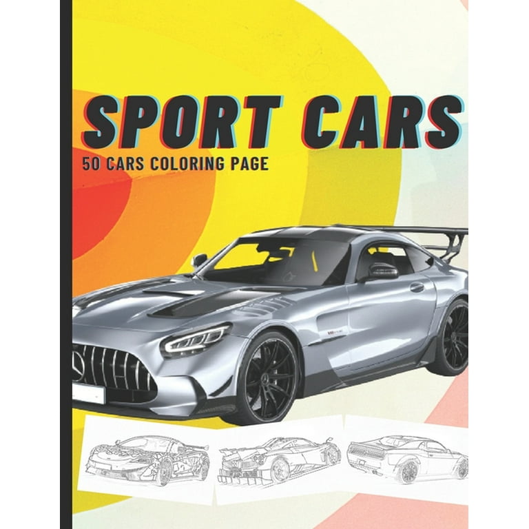 pagani cars coloring pages