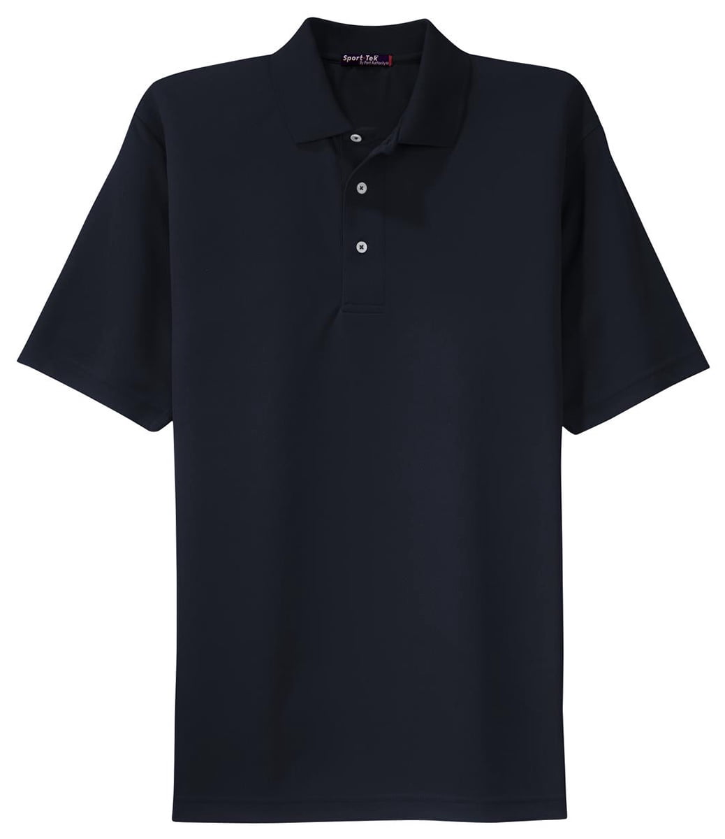 Sport-tek Men's Big And Tall 3-Button Placket Polo Shirt - Walmart.com