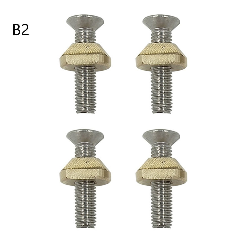 Sportact 4pc Hydrofoil Mounting Screw Nut Surfboard Accessories For M6 ...