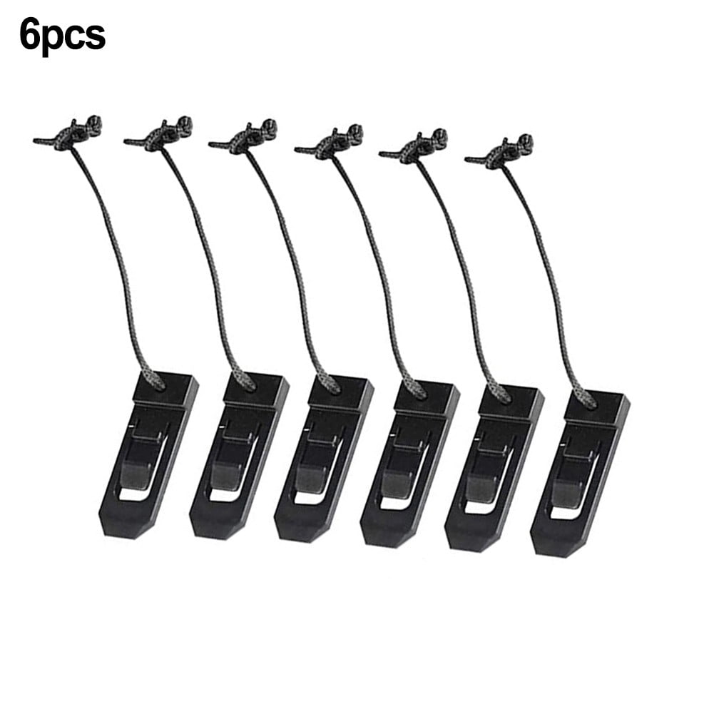 Sportact 6pcs Paddleboard Lock ClipBuckle Longboard Surfing Fins Clip ...