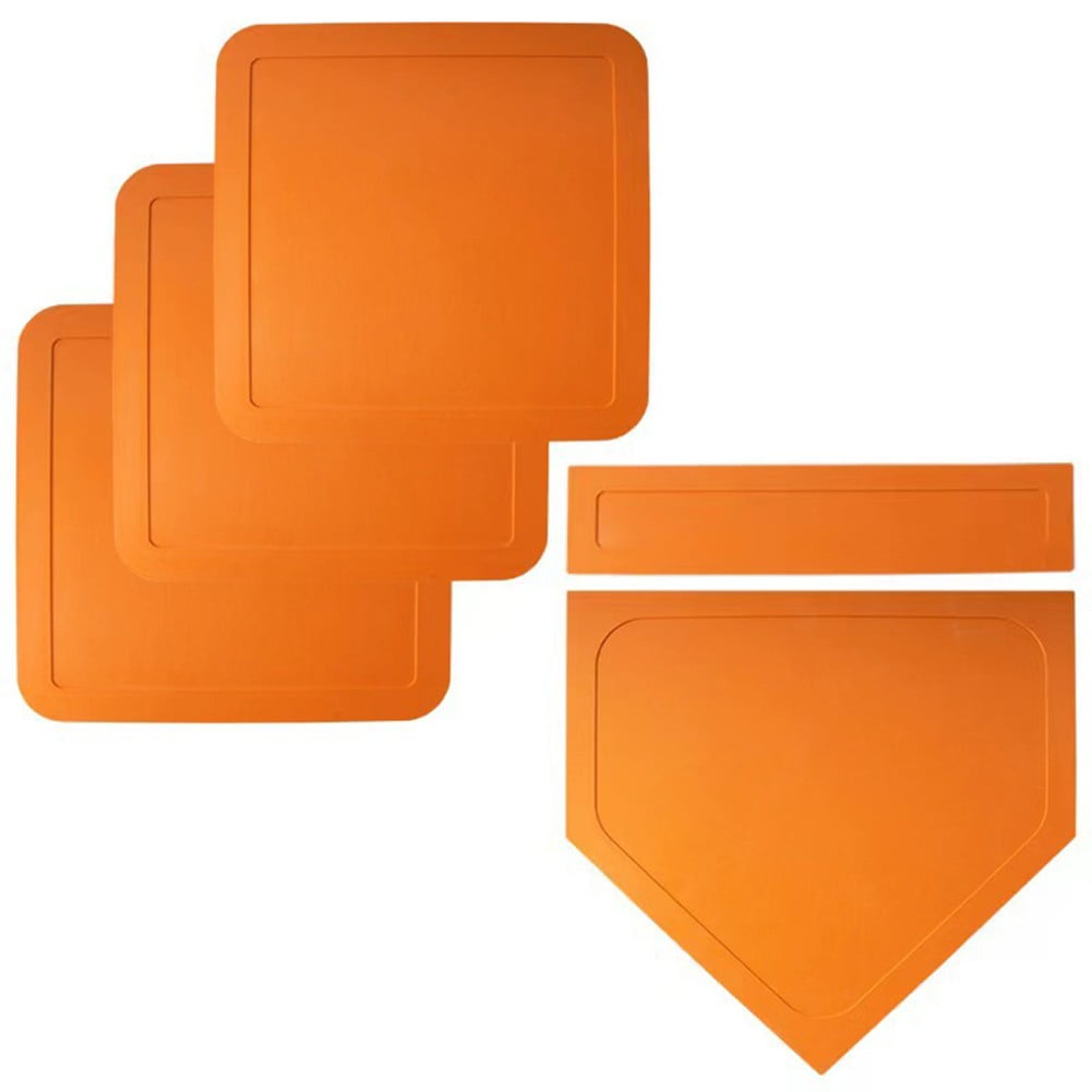 Sportact Baseball Bases Set 5 Piece Baseball Rubber Base Baseball ...