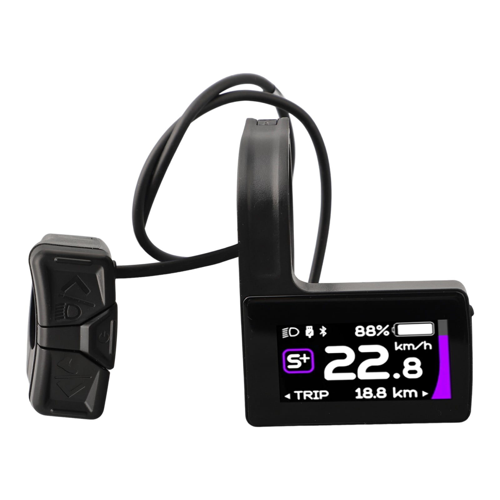 Sportact Bicycle Accessories,Electric Bicycle,Ebike CAN Protocol Display for Bafang M560 For ...