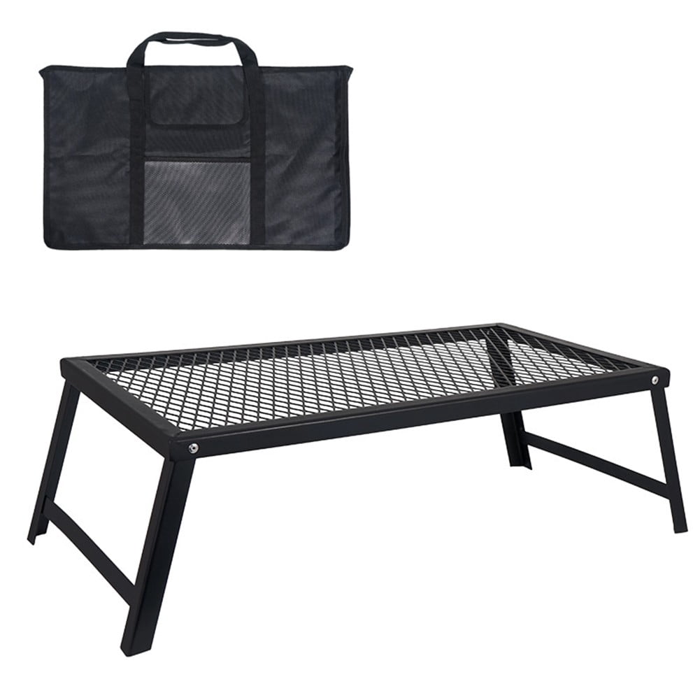 Sportact Camping Essentials,Folding Metal Camping Mesh Table Waterproof ...