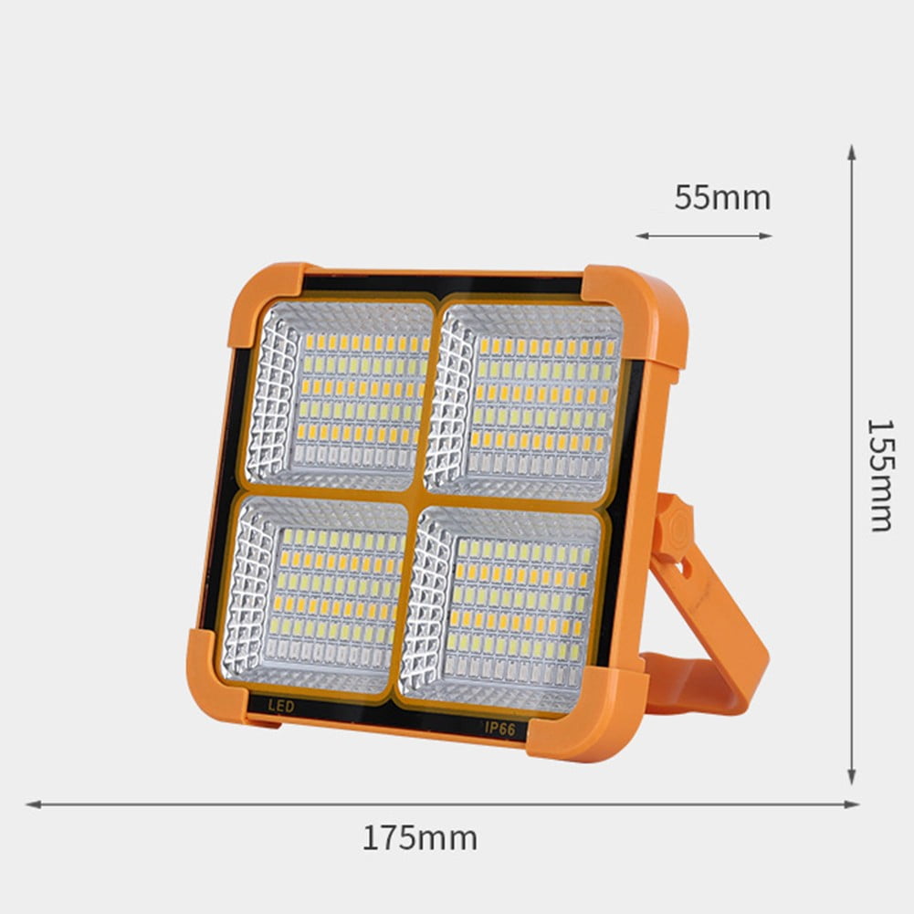 Sportact Camping Essentials,Portable Rechargeable Solar Flood Light Outdoor LED Spotlight ...