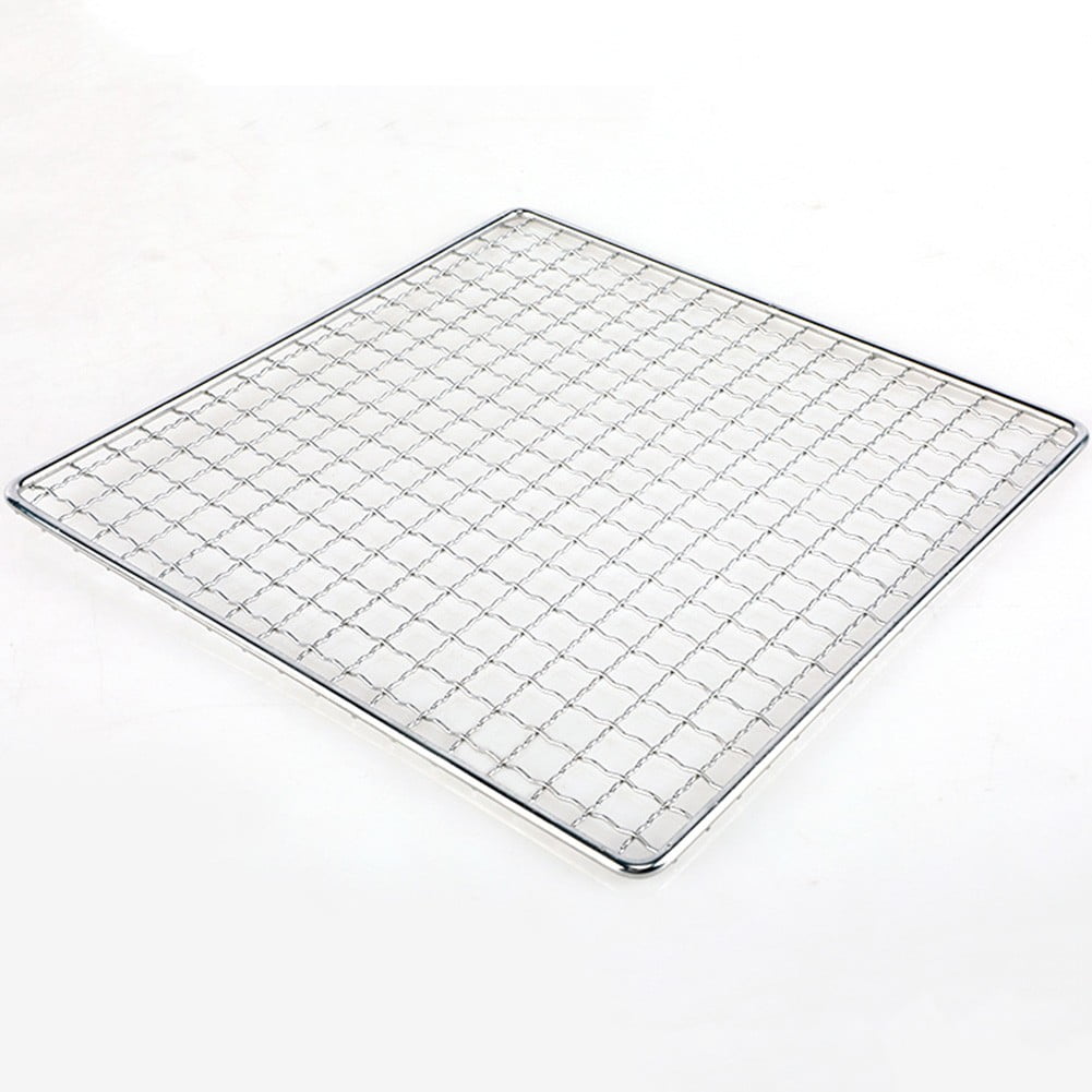 Sportact Camping Essentials,Stainless Steel Square Grid Net Barbecue ...