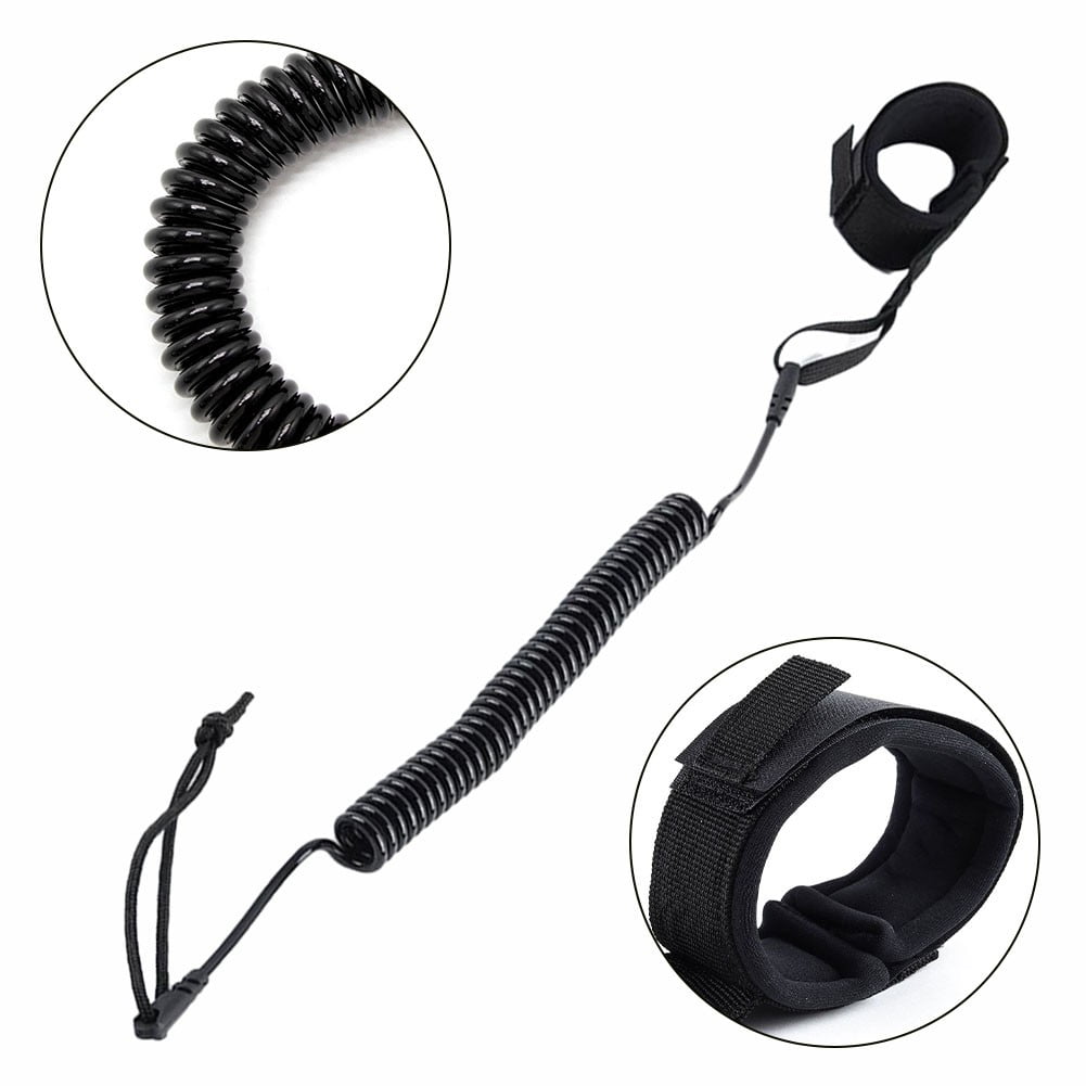 Sportact Coiled Surfboard Leash 10 ft Leash Paddle Board Strap for ...