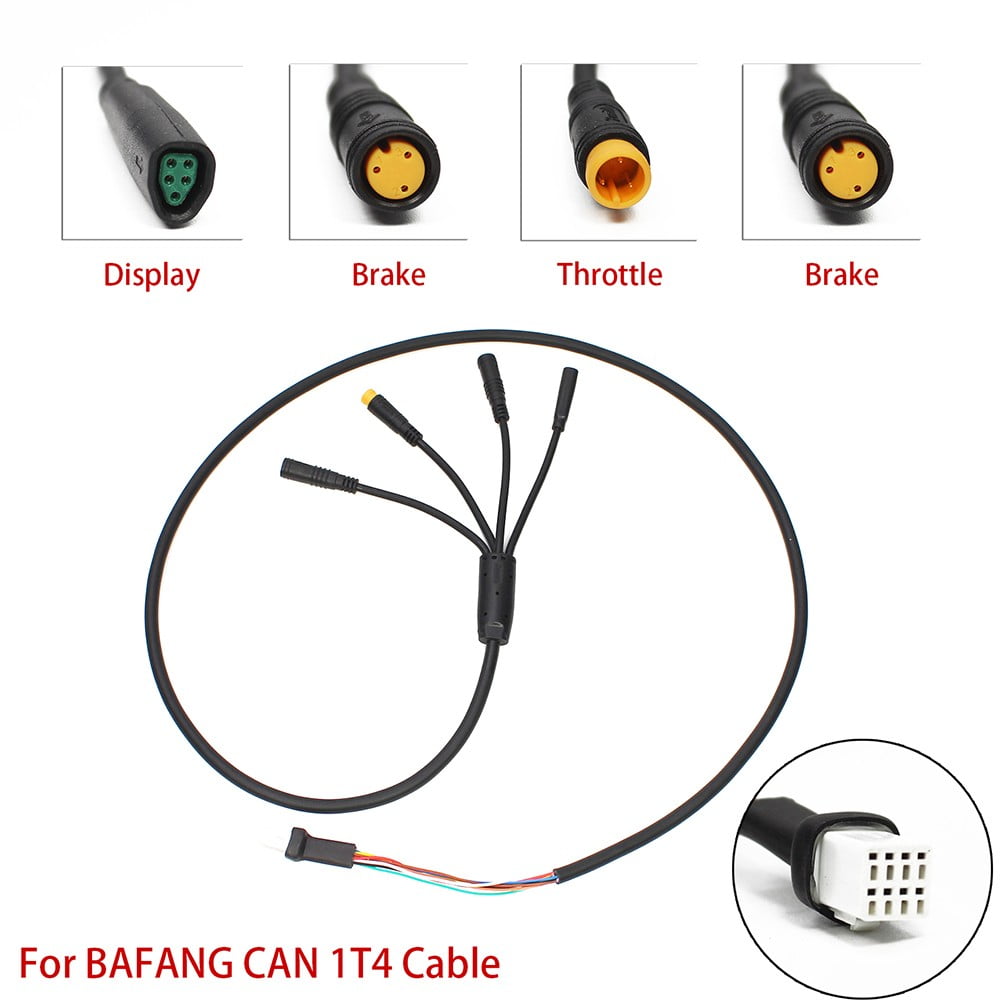 Sportact Cycling,Bicycle Accessories,Electric Bicycle,E-bikeTorque Motor 1T4 Cable for Bafang 00 ...