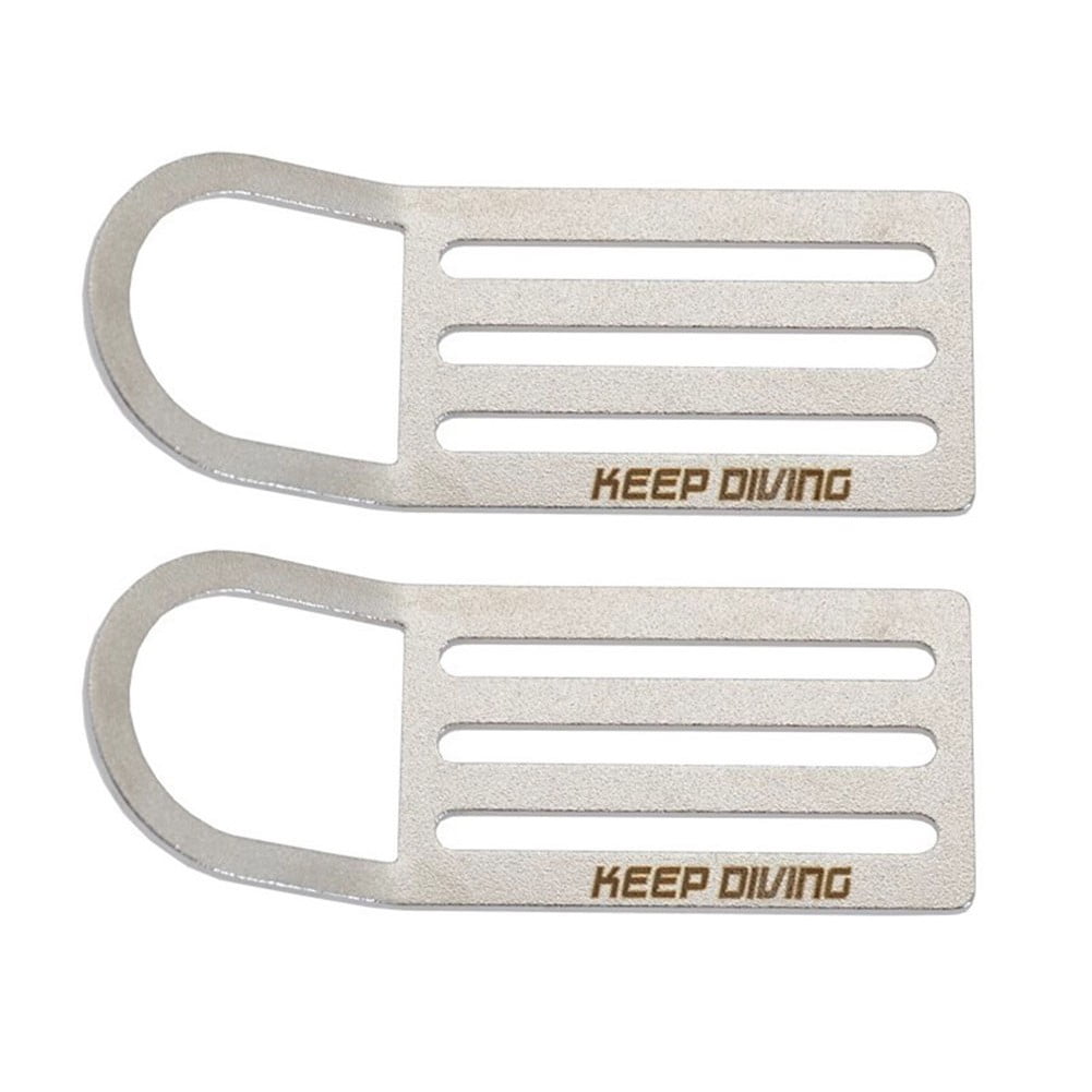 Sportact Scuba Diving 316 Stainless Steel Weight Belt Keeper Bent D ...
