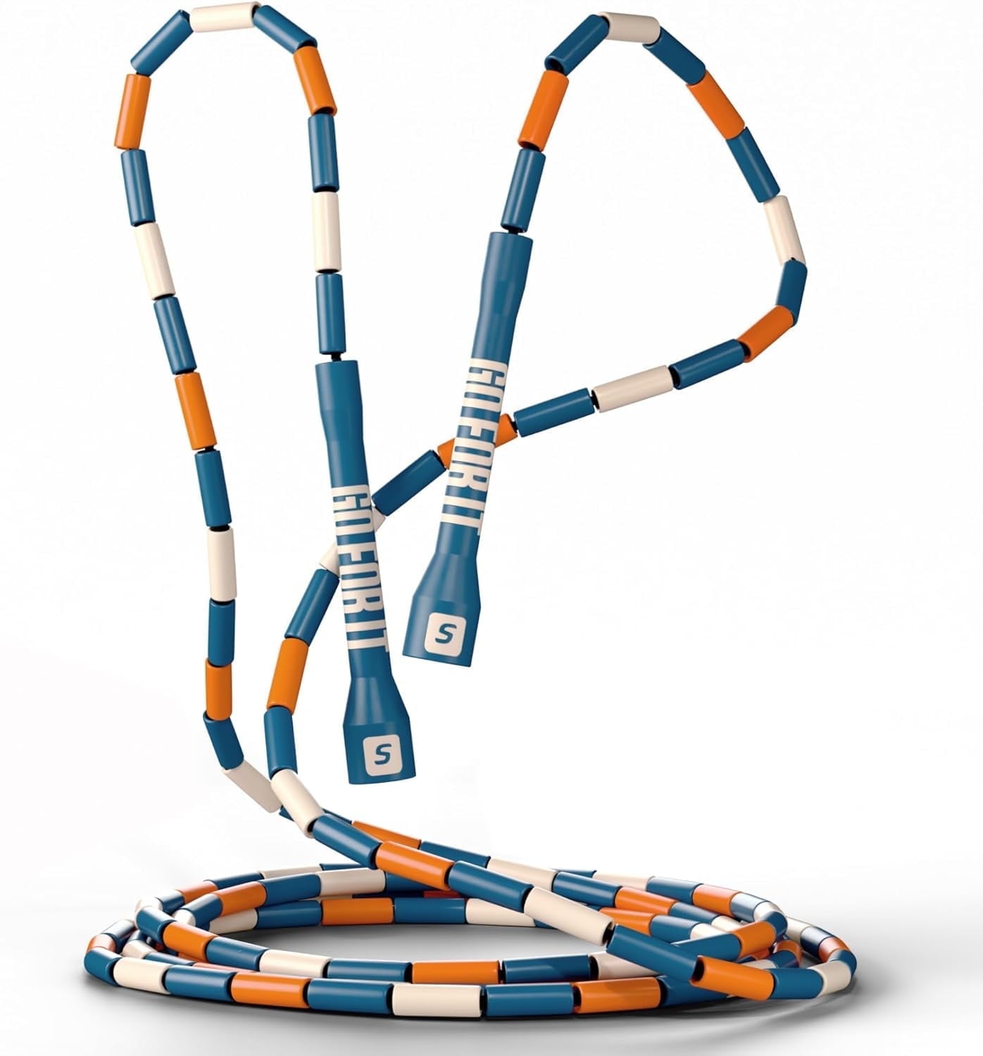 Sportbit Beaded Jump Rope for Fitness - Elite Skipping Rope for Adults ...