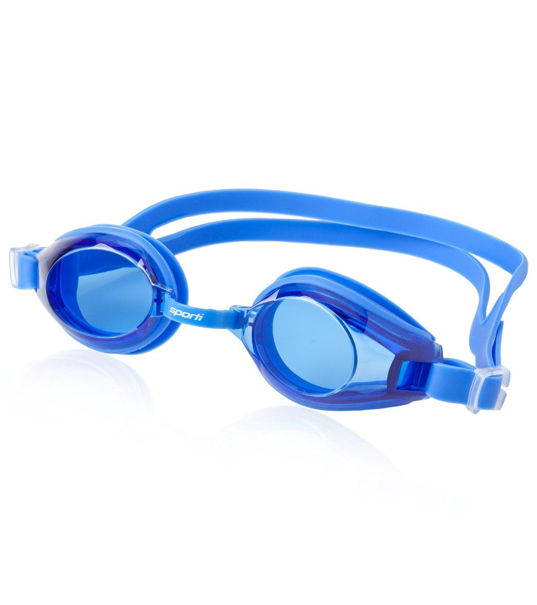 Sporti Antifog Plus Swim Goggles - UV Protection, Shatter-Resistant ...