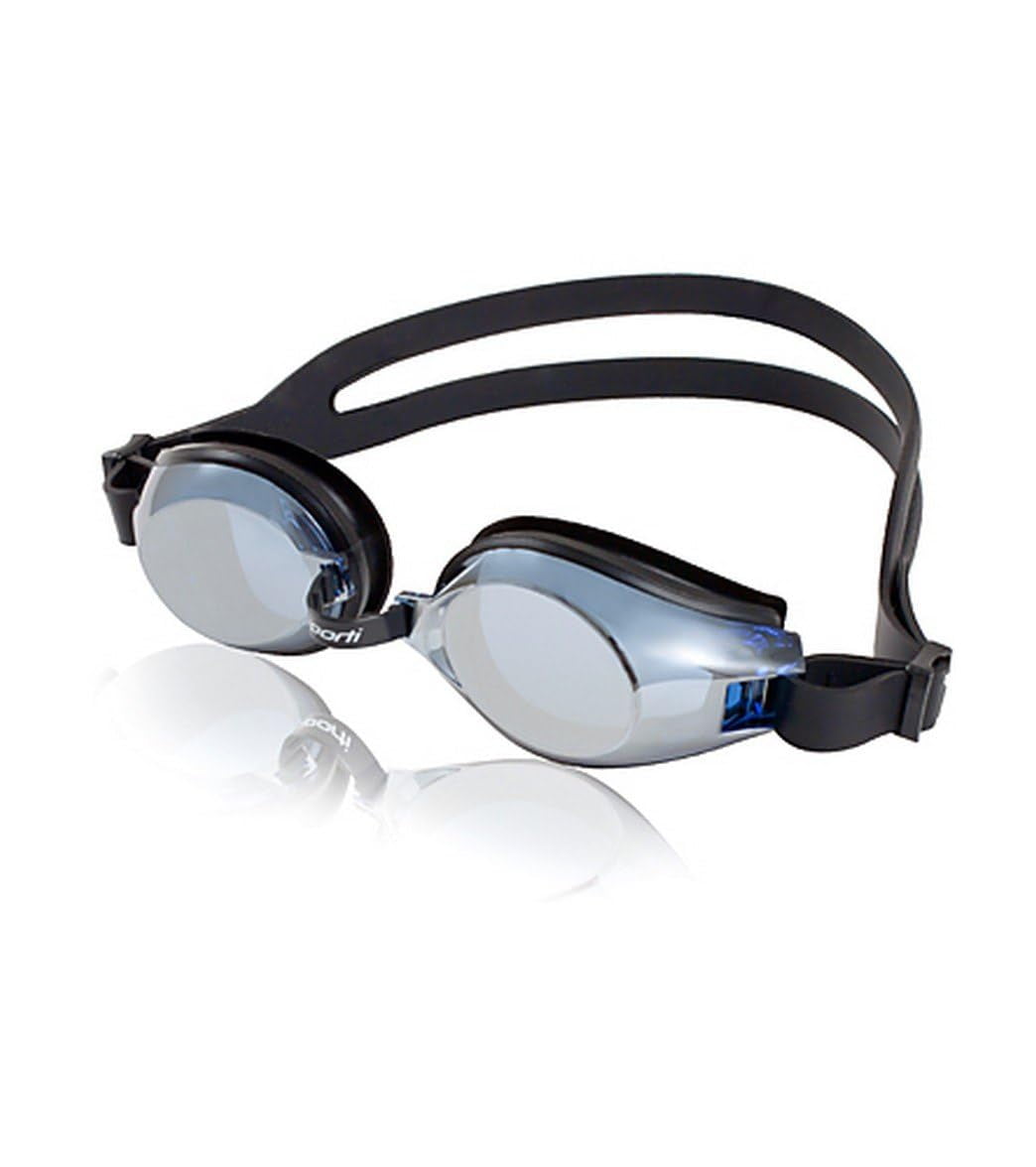 Sporti Mirrored Antifog Goggles, UV Protection, Shatter-Resistant ...