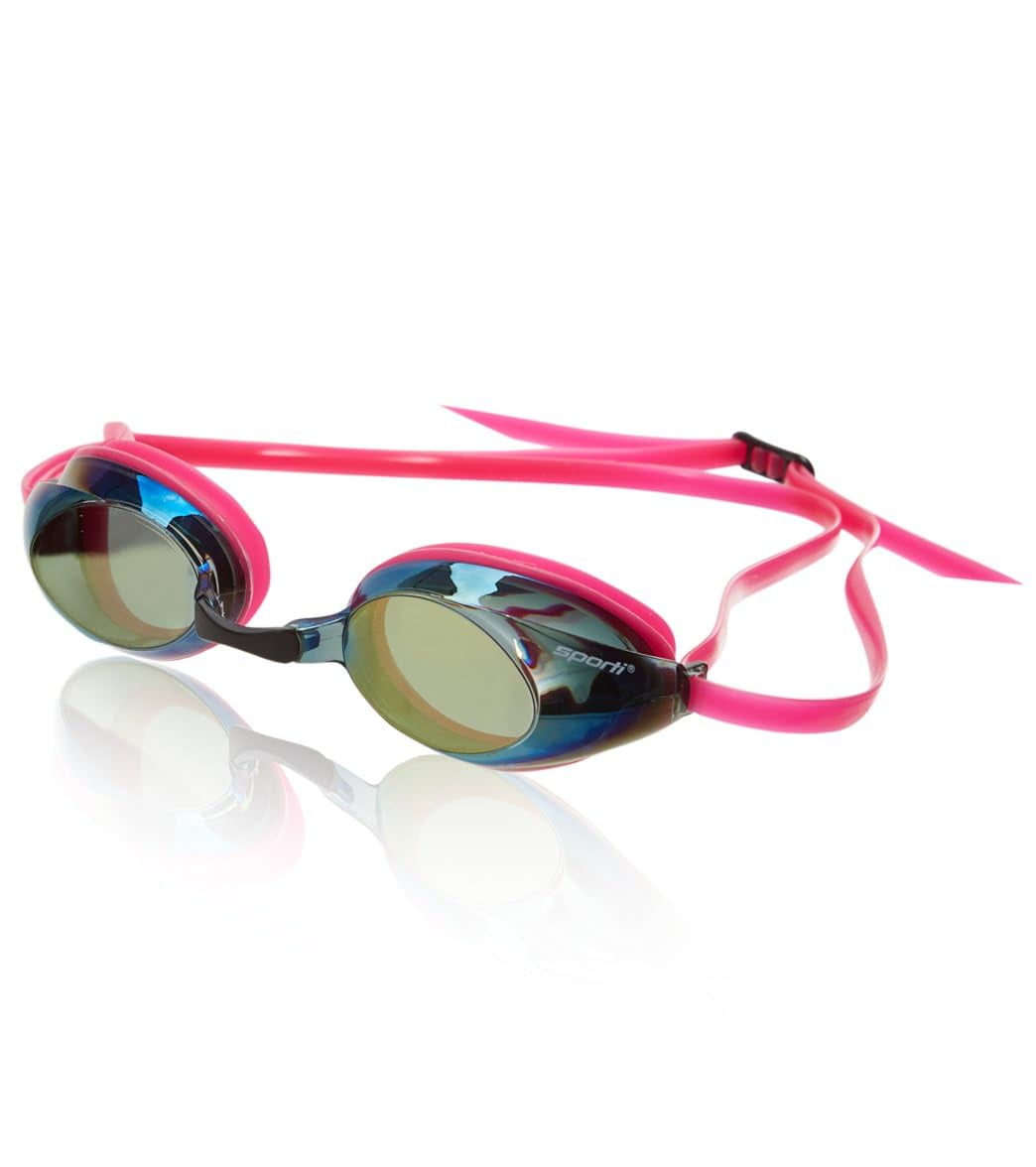 Sporti Antifog S2 Mirrored Goggle, UV Shield, Shatter-Resistant Lenses ...