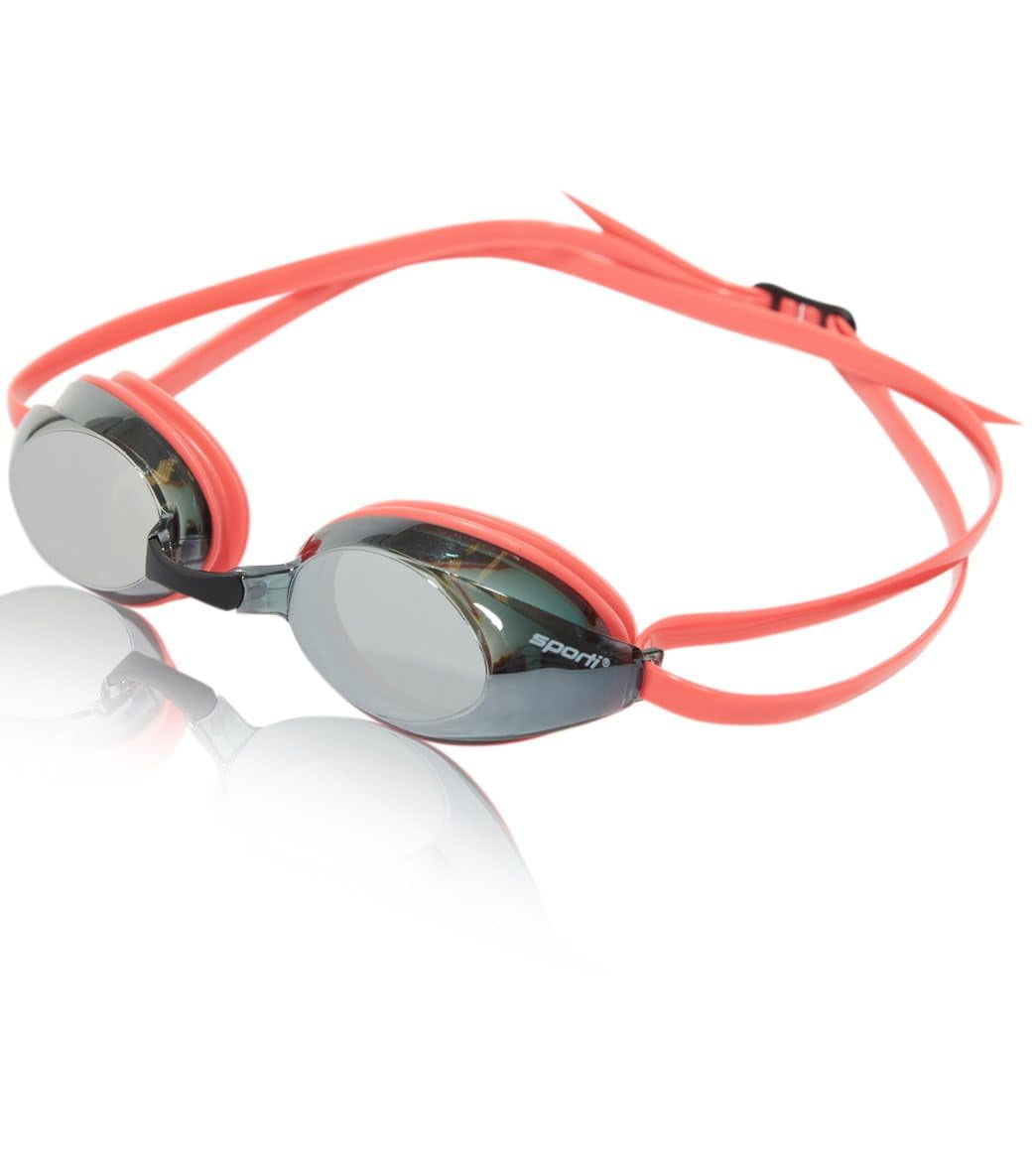 Sporti S2 Mirrored Antifog Goggles, UV Shield, Shatter-Resistant ...