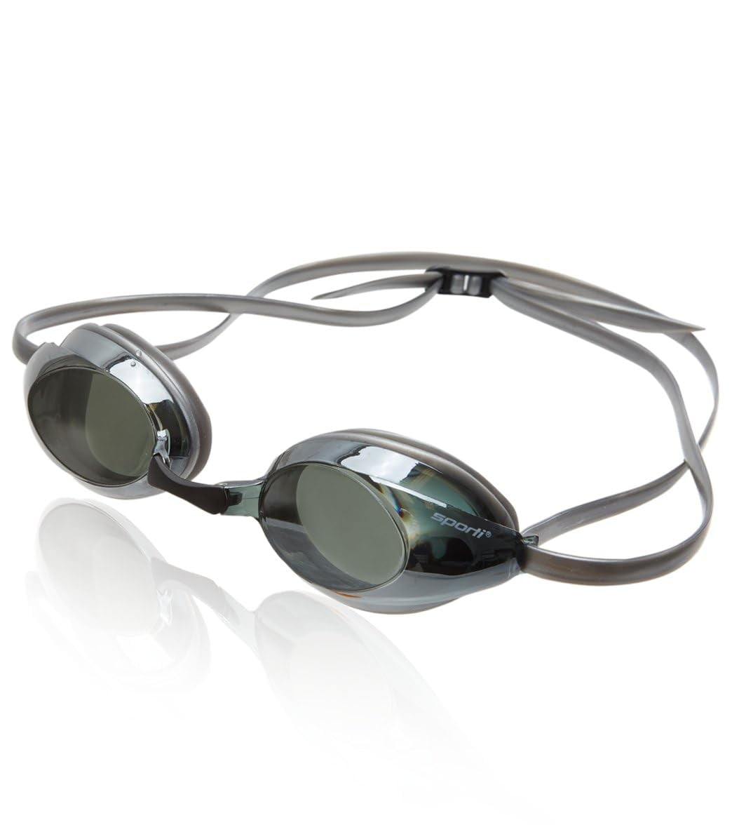 Sporti Antifog S2 Mirrored Goggle, UV Shield, Shatter-Resistant Lenses ...