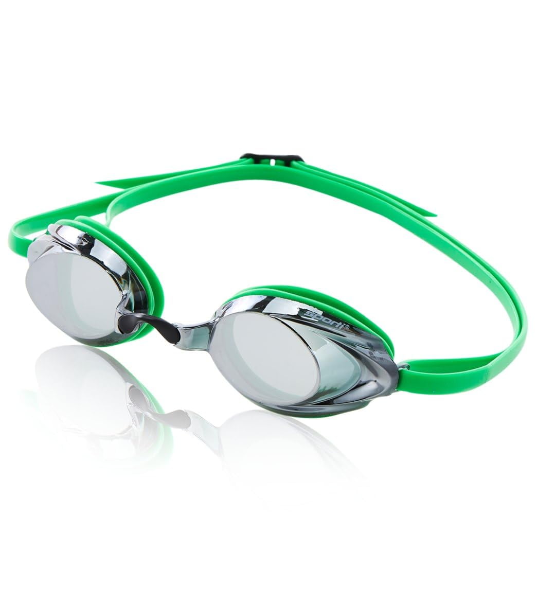 Sporti S3 Mirrored Antifog Goggle, Enhanced Vision, Shatter-Resistant ...