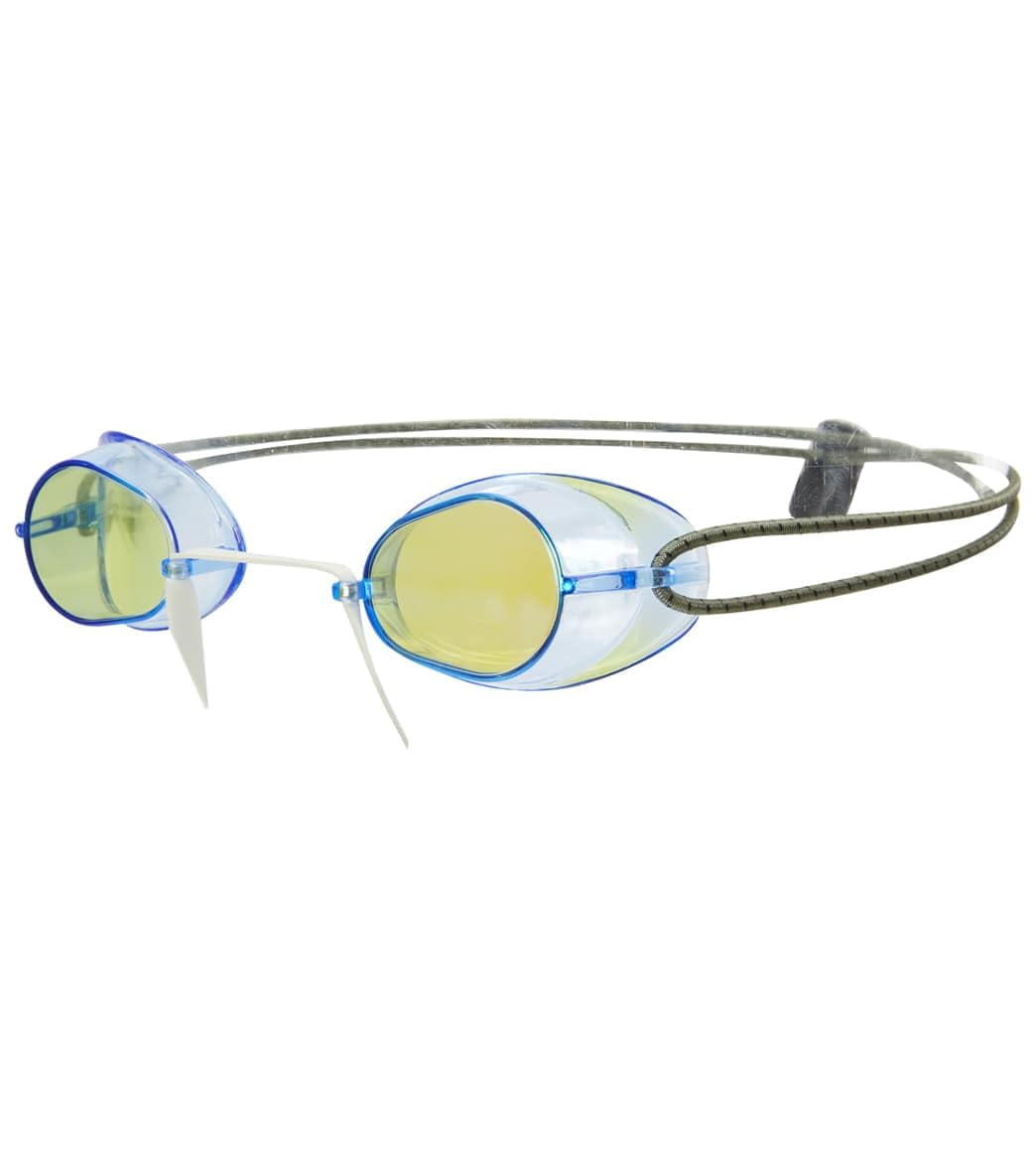 Sporti Swedish Mirrored Antifog Goggles, Adjustable Bungee Strap, Adult ...