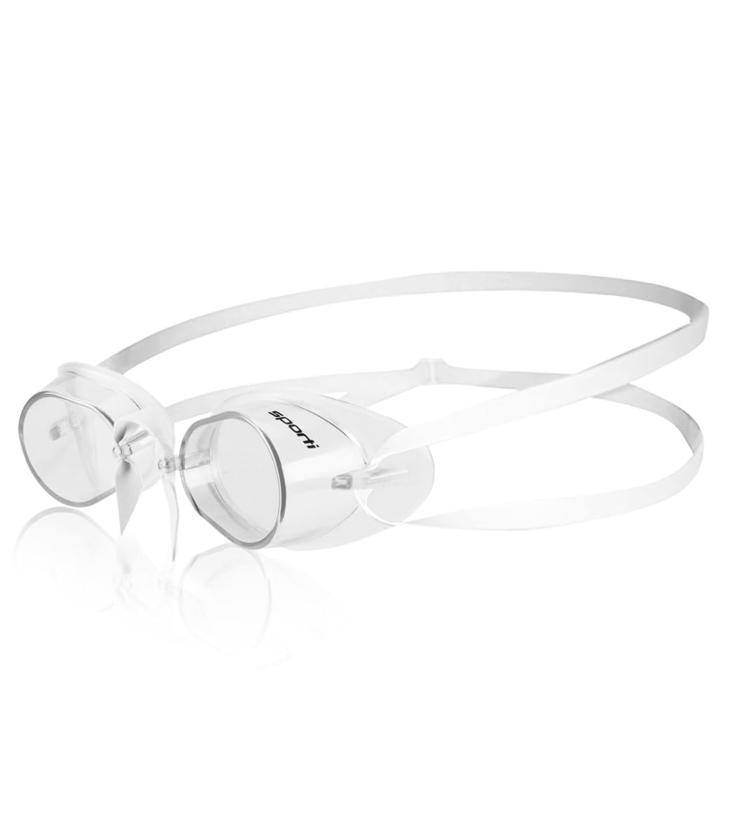 Sporti Swedish Goggles, Antifog, Adjustable Latex Strap, Extra Nose ...