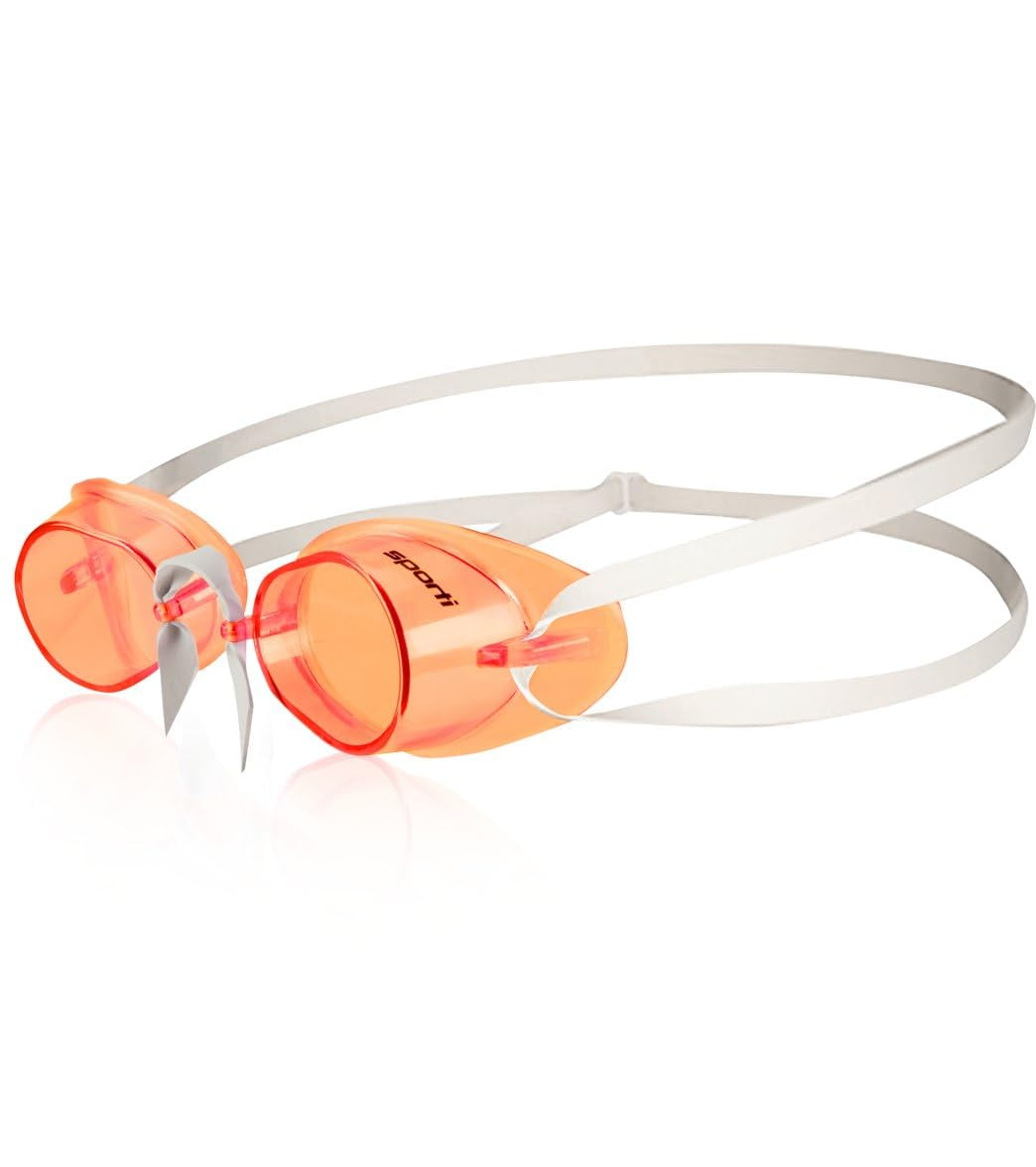 Sporti Swedish Goggles, Antifog, Adjustable Latex Strap, Extra Nose ...