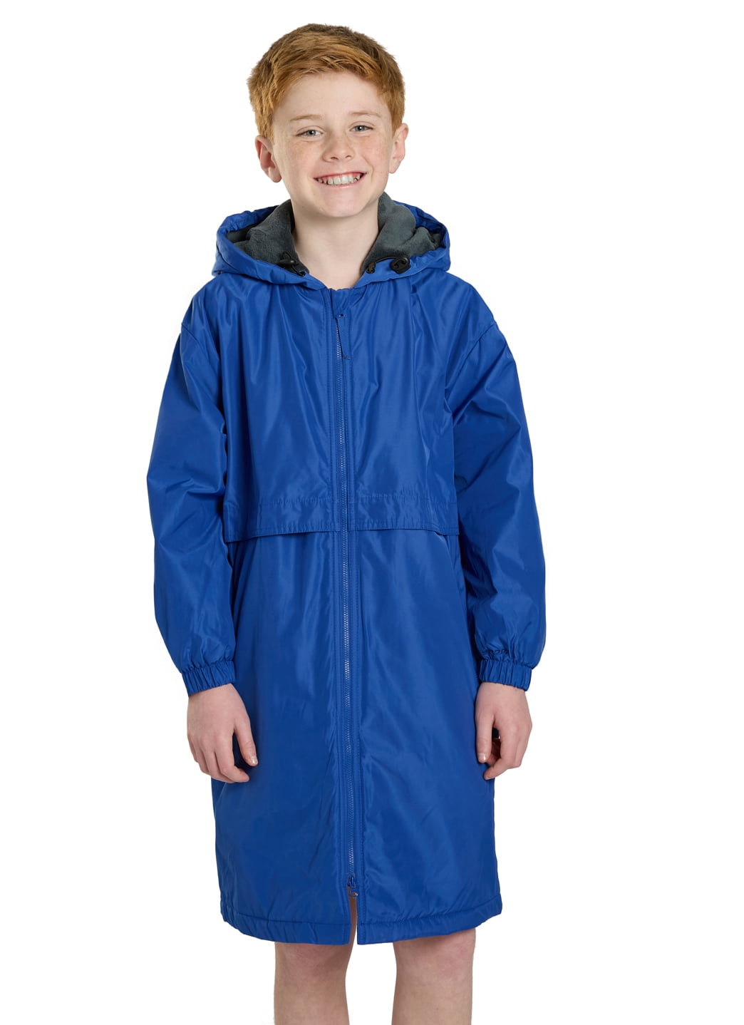 Sporti Comfort Fleece-Lined Swim Parka Youth, Water Resistant, Plush ...