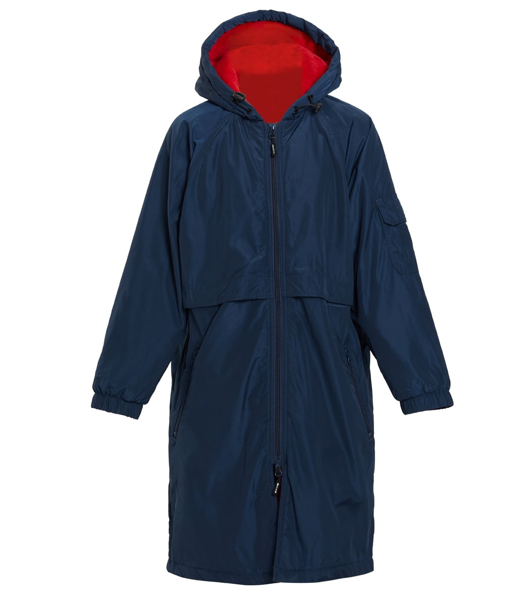 Sporti Comfort Fleece-Lined Swim Parka Youth, Water Resistant, Plush ...