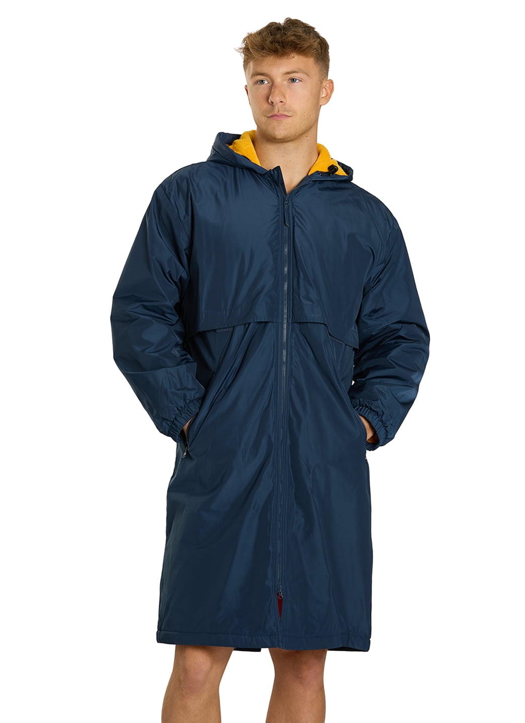 Sporti Comfort Fleece-Lined Swim Parka, Water-Resistant, Plush Fleece ...