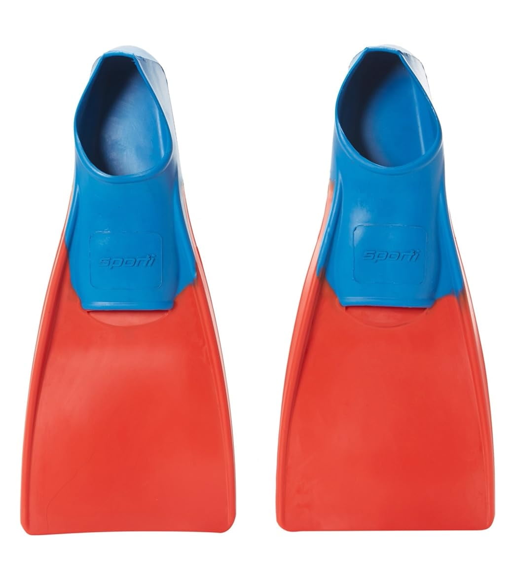 Sporti Floating Swim Fins with Long Blades & Flexible Foot Pocket ...
