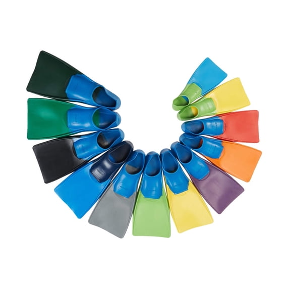Sporti Floating Swim Fins with Long Blades & Flexible Foot Pocket ...