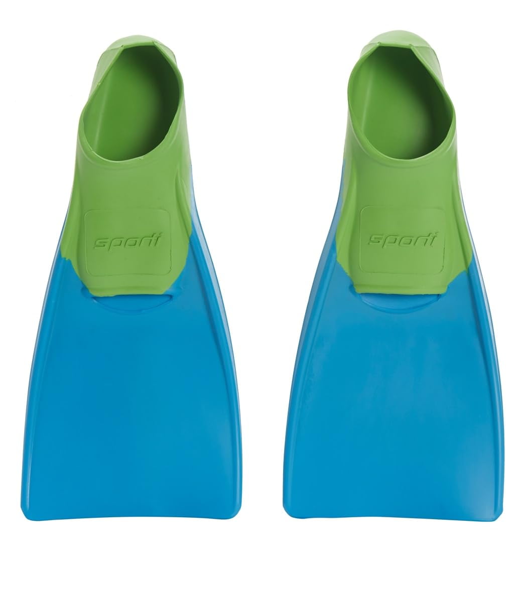 Sporti Floating Swim Fins with Long Blades & Flexible Foot Pocket ...
