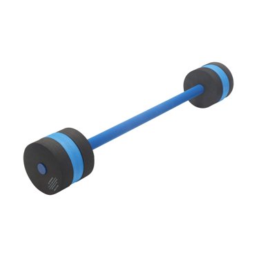 BalanceFrom Fitness 100 lbs Barbell Vinyl Standard Weight Set with ...