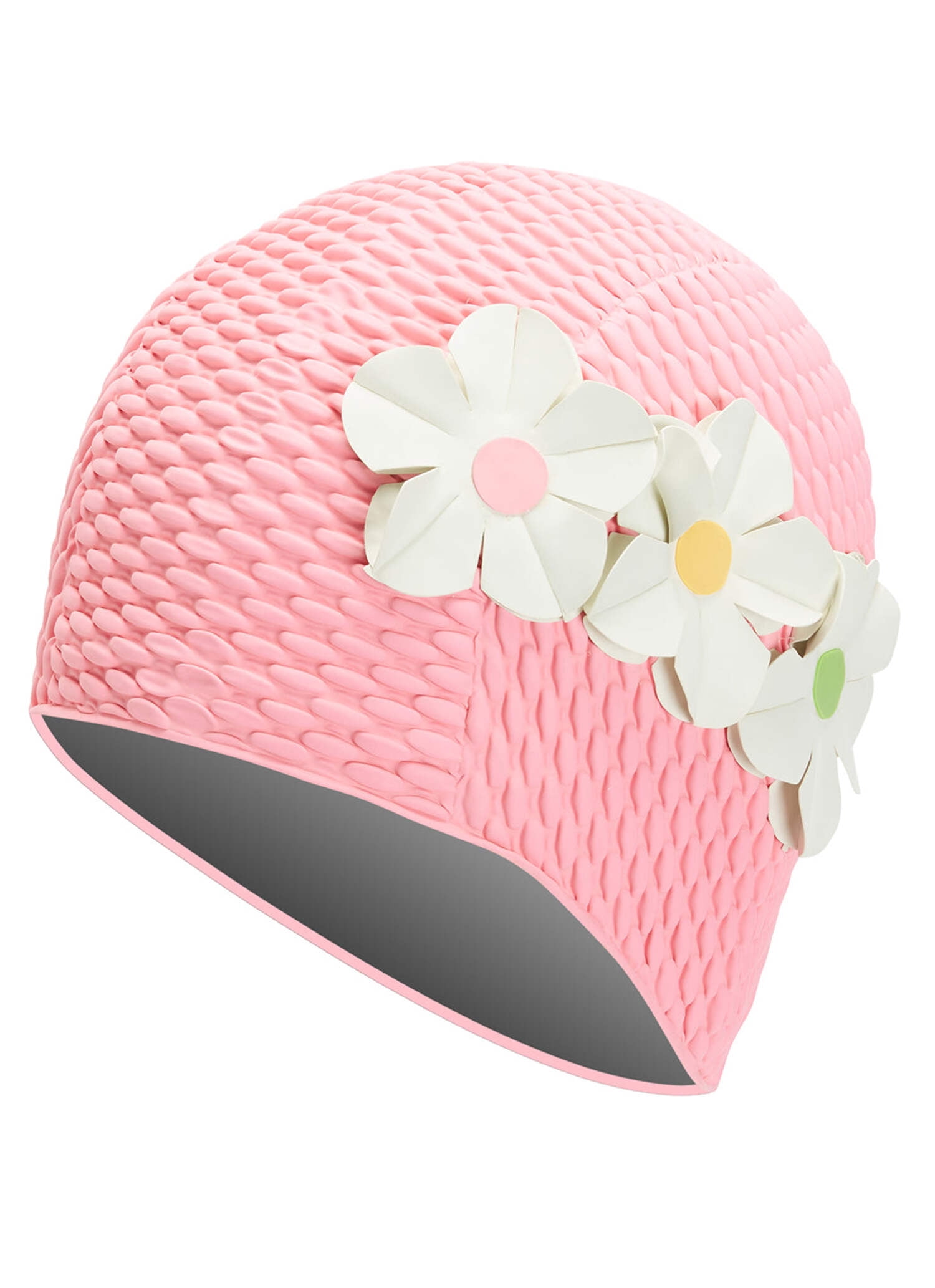 Sporti Floral Bubble Swim Cap - Walmart.com