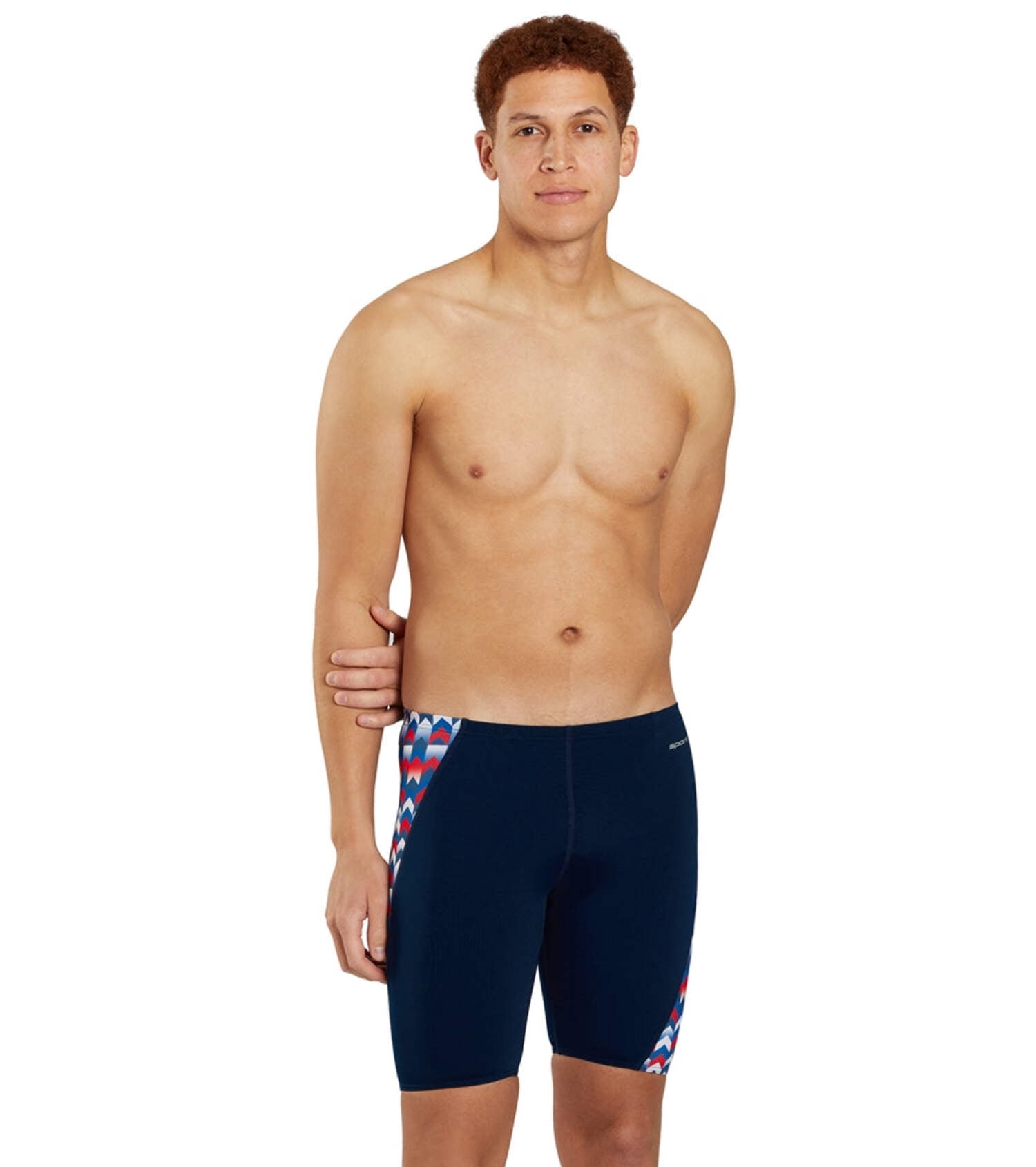 Sporti HydroLast Arrowhead Splice Jammer Swimsuit (22-40) - Walmart.com