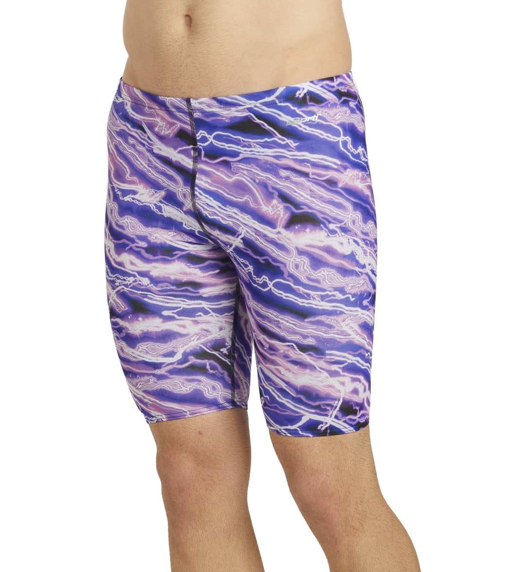 Sporti HydroLast Jammer Swimsuit, Long-Lasting Color, 4-Way Stretch ...