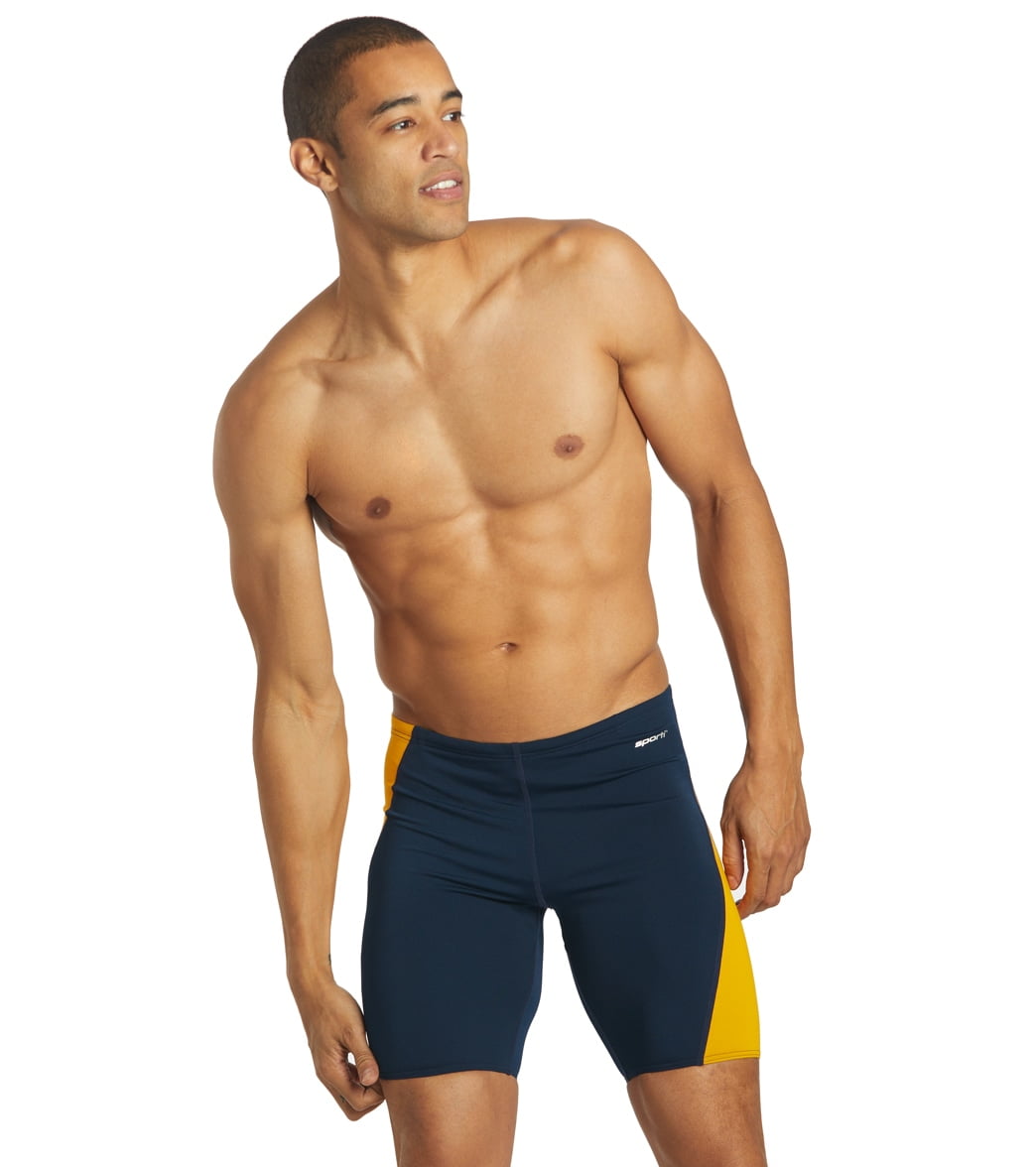 Sporti HydroLast Splice Jammer Swimsuit, Chlorine Resistant Polyester ...