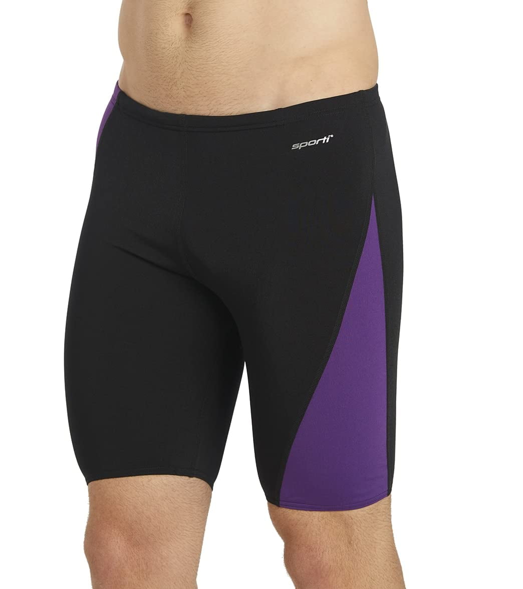 Sporti HydroLast Splice Jammer Swimsuit, Chlorine Resistant Polyester ...