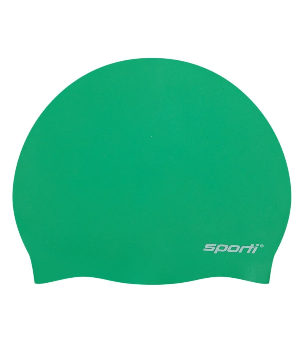 Sporti Kids' Silicone Swim Cap - Lightweight, Anti-Slip, Easy On/Off ...