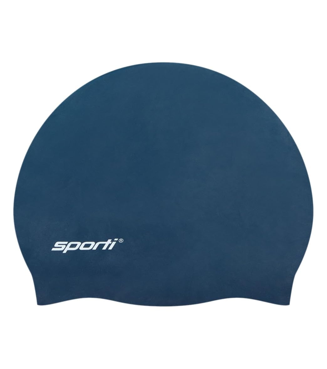Sporti Kids' Silicone Swim Cap - Lightweight, Anti-Slip, Easy On/Off ...