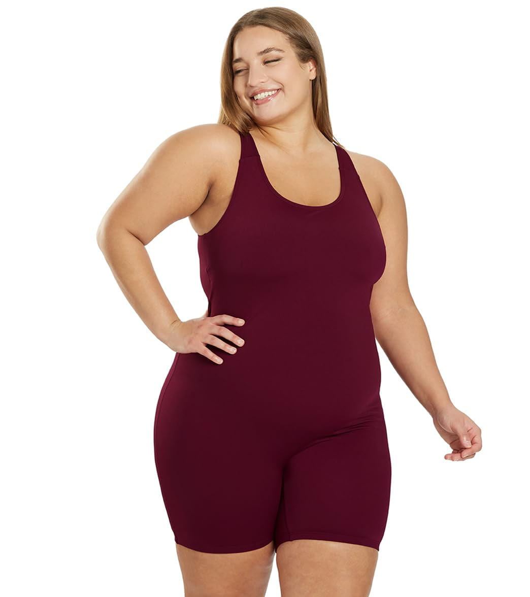 Sporti HydroLast Chlorine Resistant One Piece Swimsuit, High Cut ...