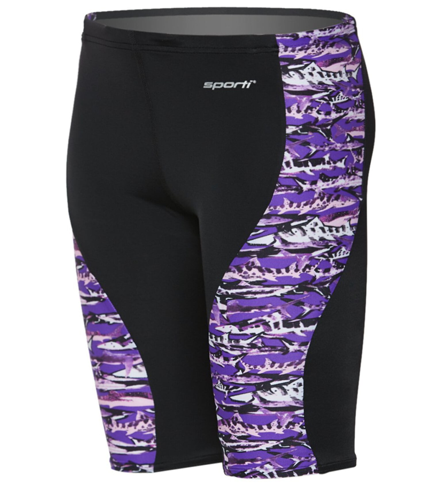Sporti Shark Splice Jammer Swimsuit Youth (22-28) - Walmart.com