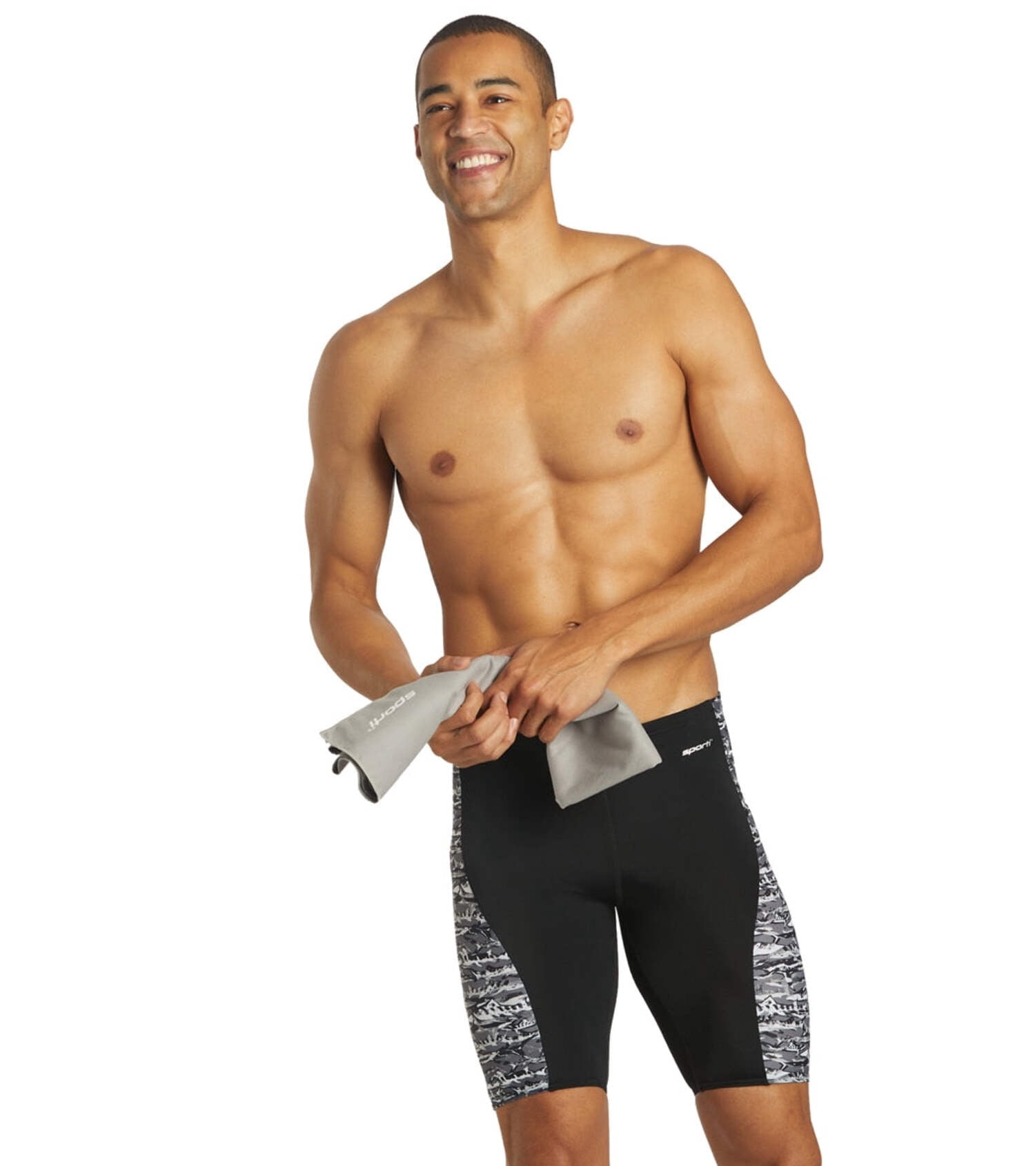 Sporti Shark Splice Jammer Swimsuit - Walmart.com
