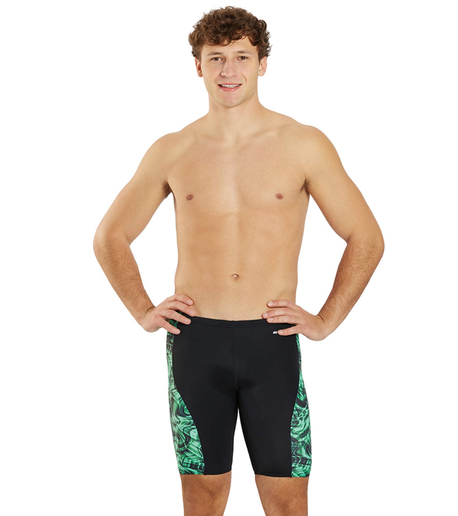 Sporti Sonic Bloom Splice Jammer Swimsuit (22-40) - Walmart.com