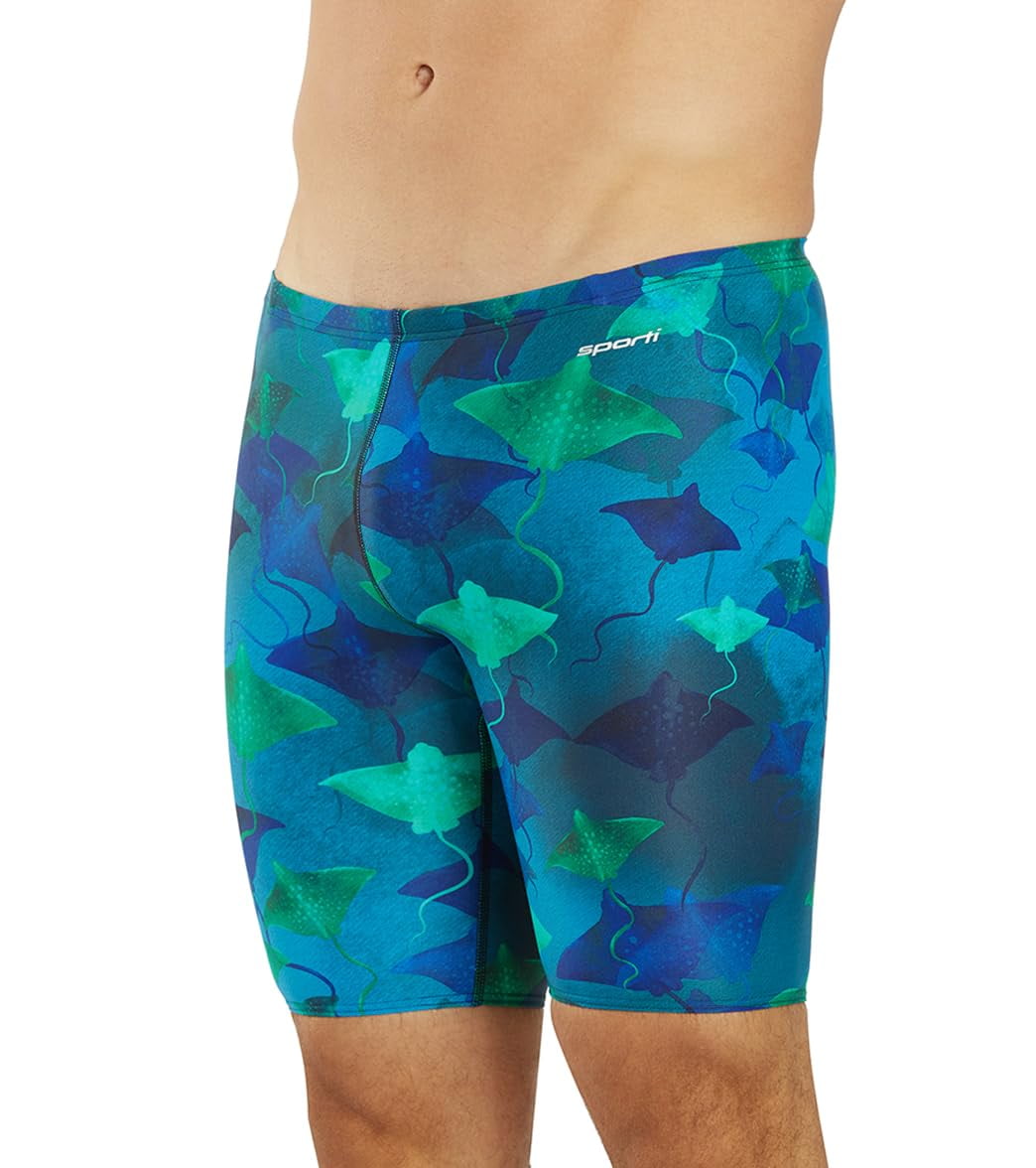 Sporti Stingray Fever Jammer Swimsuit, Lycra Xtra Life, 4-Way Stretch ...