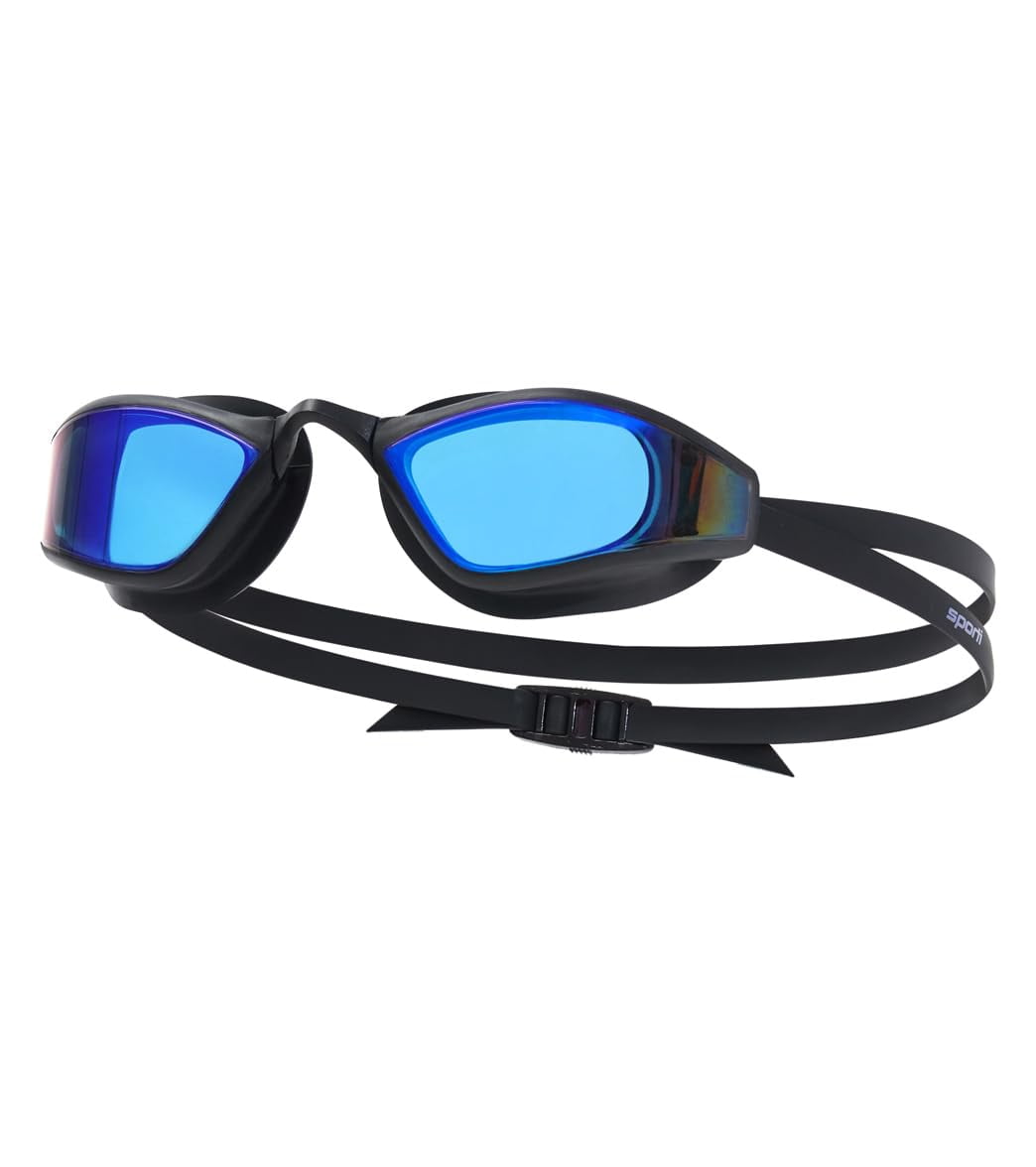 Sporti Triton Turbo Mirrored Goggle, Anti-Fog UV, Shatter-Resistant ...