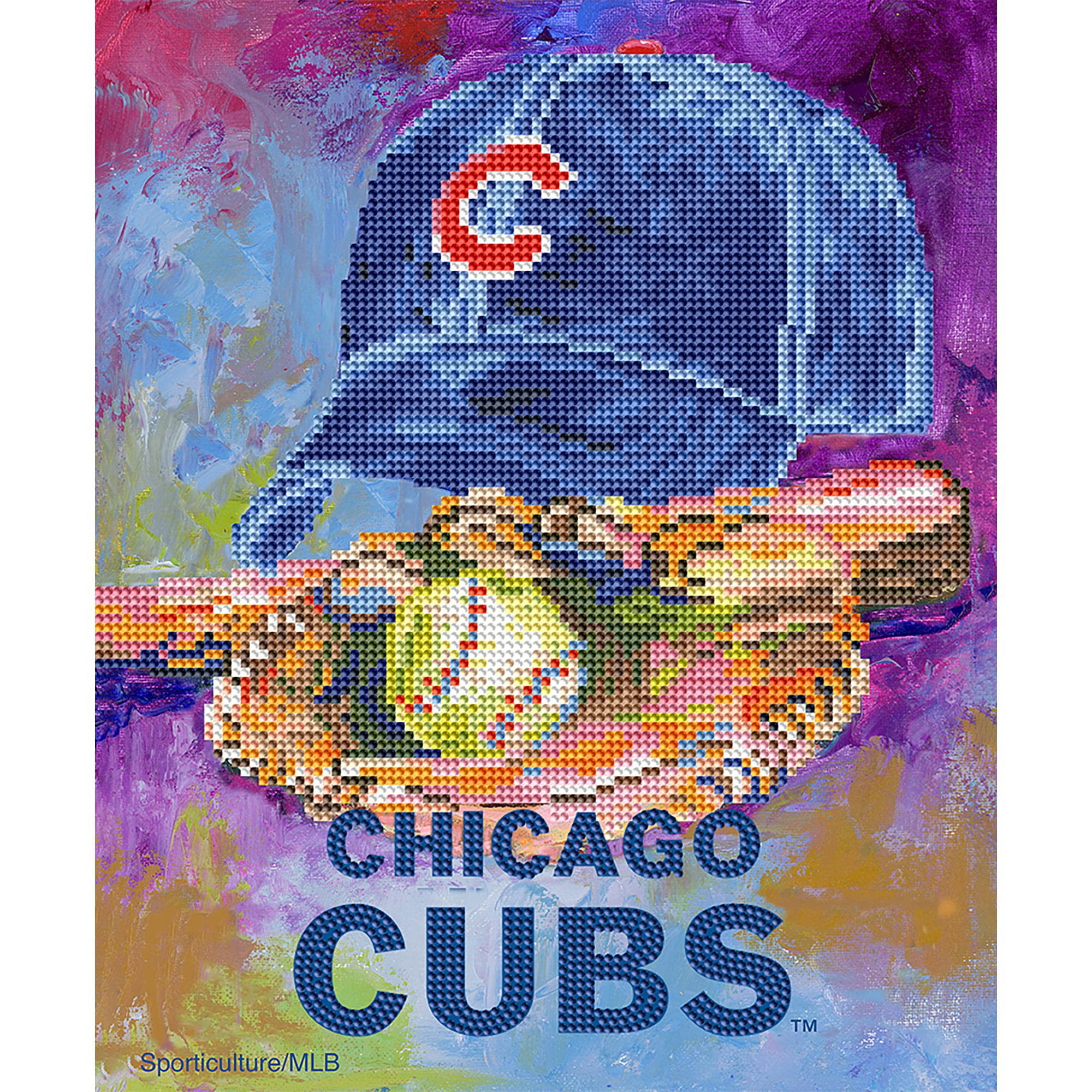 Sporticulture Chicago Cubs Diamond Art Craft Kit - Walmart.com