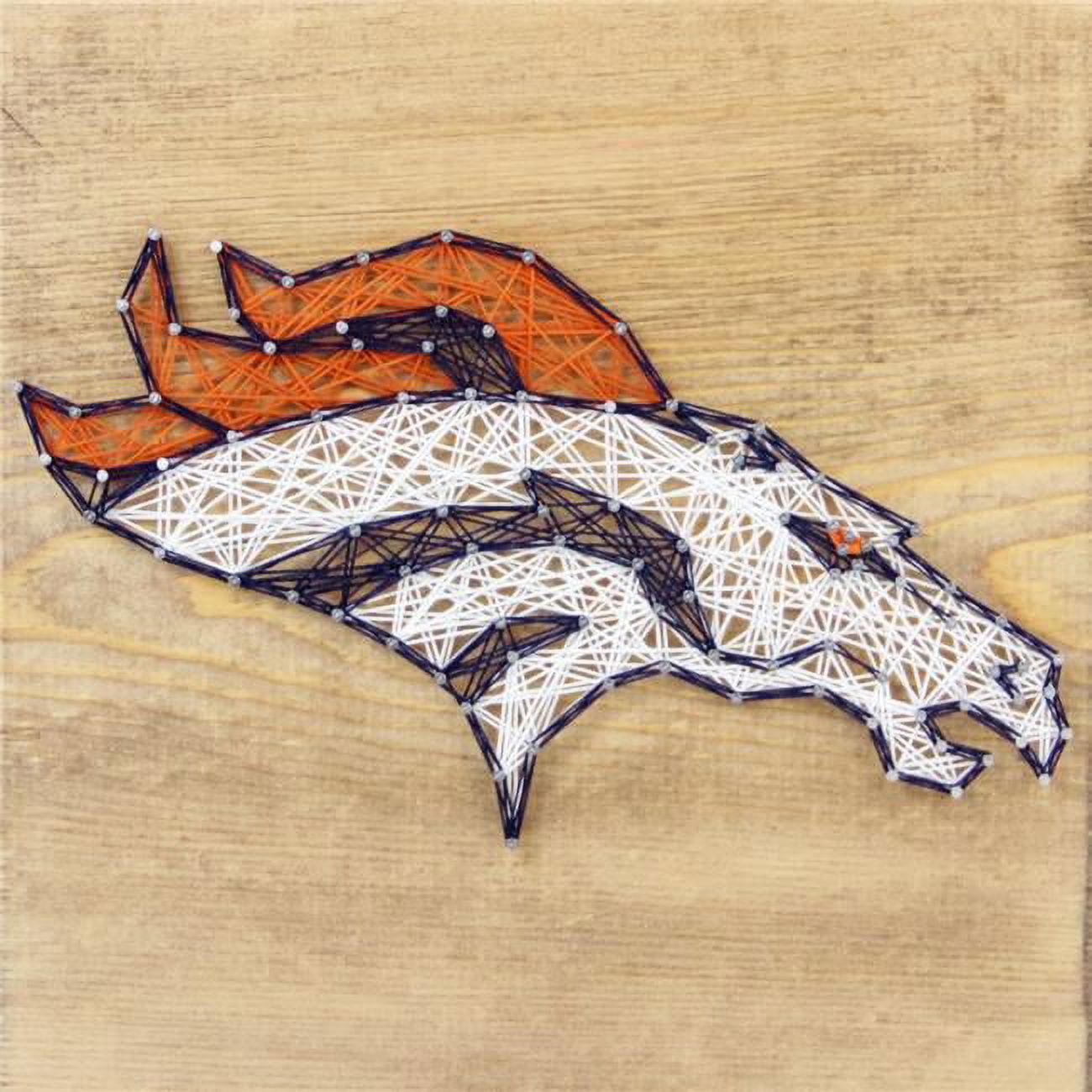 Sporticulture NFL Denver Broncos String Team Pride Art Kit - Walmart.com
