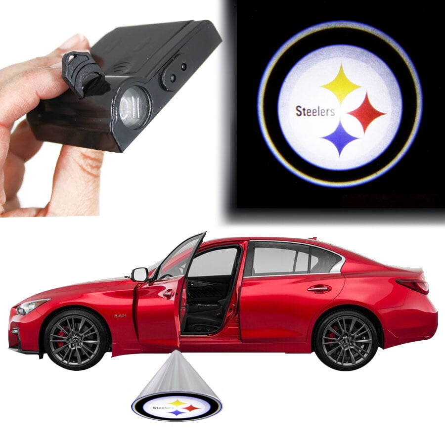 Sporticulture NFL Pittsburgh Steelers LED Car Door Light - Team Pride ...